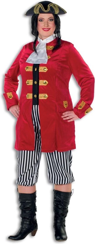 Piraten dame rood | bol.com