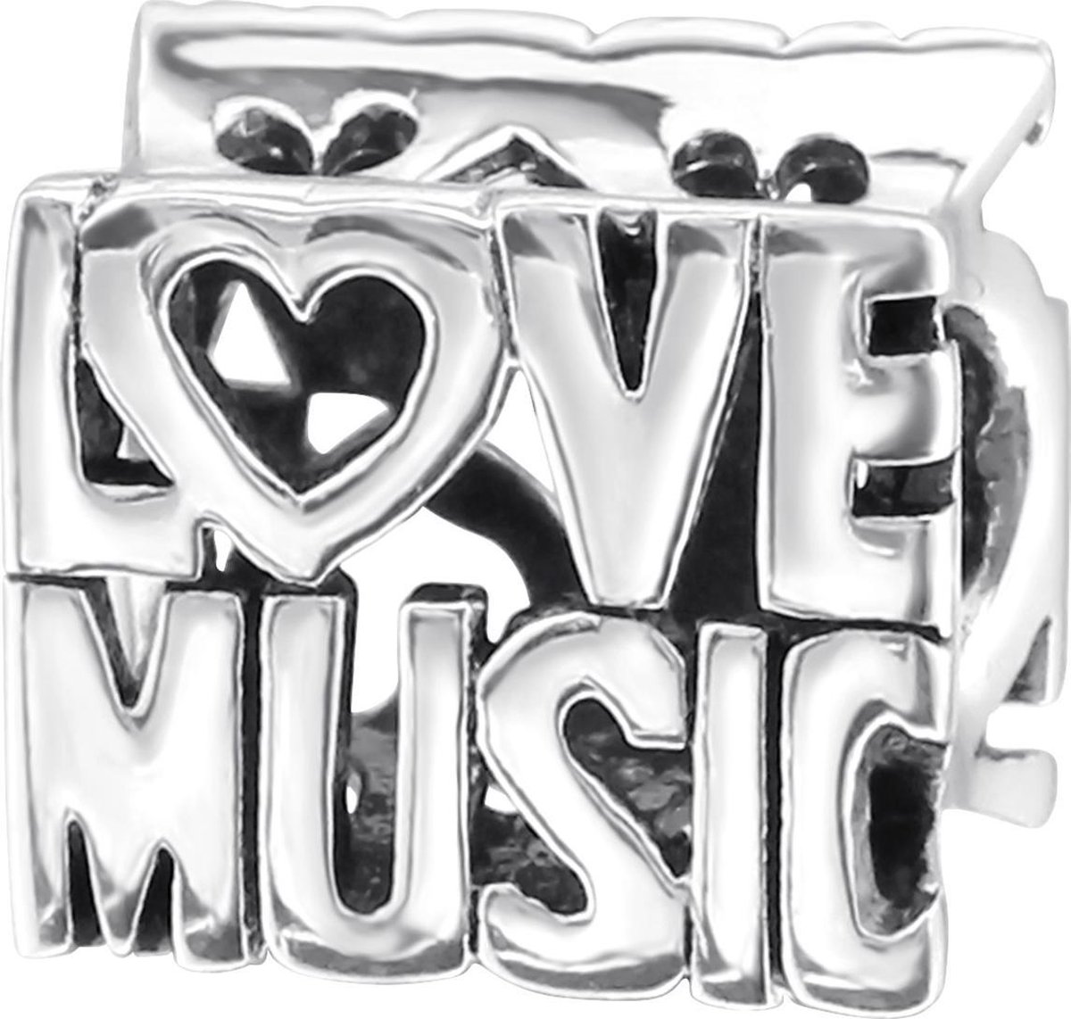 Love music bedel | Zilverana | geschikt voor Biagi , Pandora ...