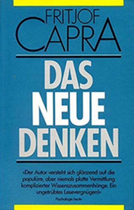 Das neue Denken, Fritjof Capra | 9783502191056 | Boeken | bol.com