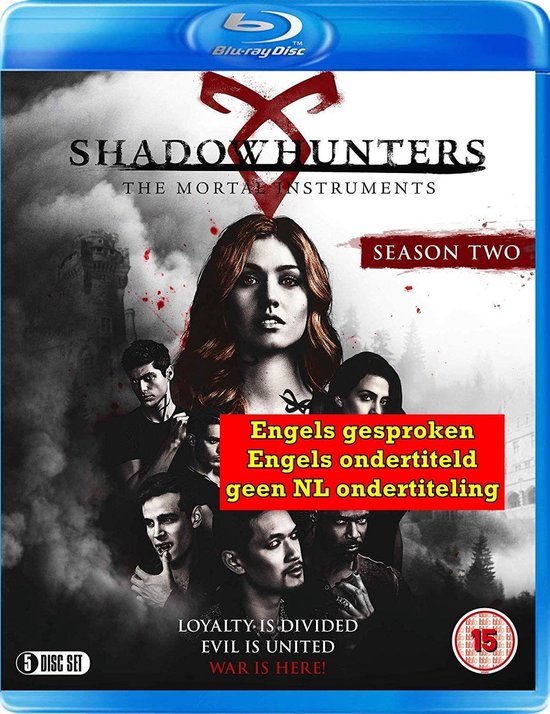 Shadowhunters Season 2 [Blu-ray] (Blu-ray) | Dvd's | bol.com