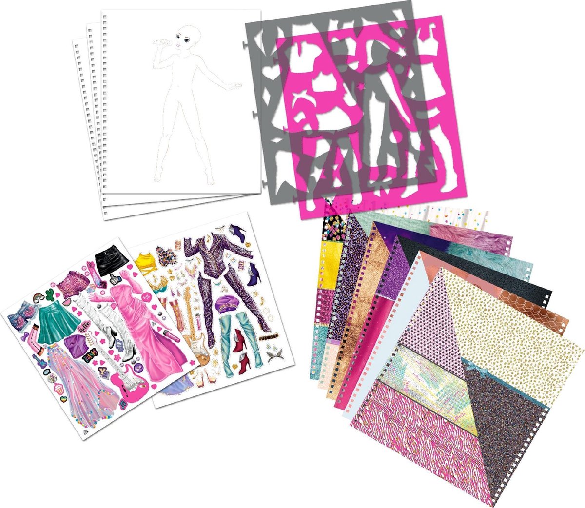 Top Model - Design Book - Popstar (0410900) | Games | bol.com