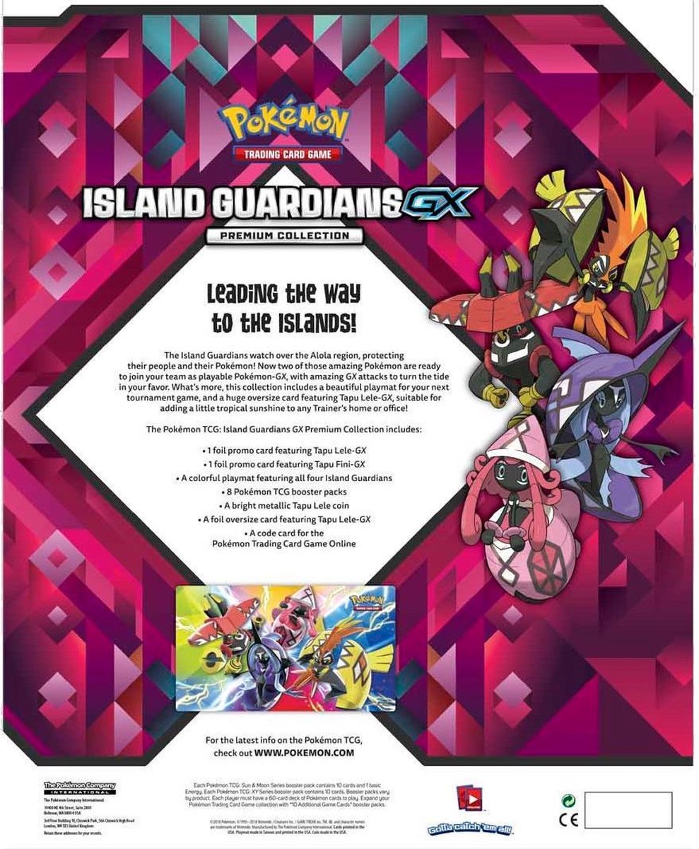 Pokémon Island Guardians GX Premium Collection - Pokémon Kaarten ...