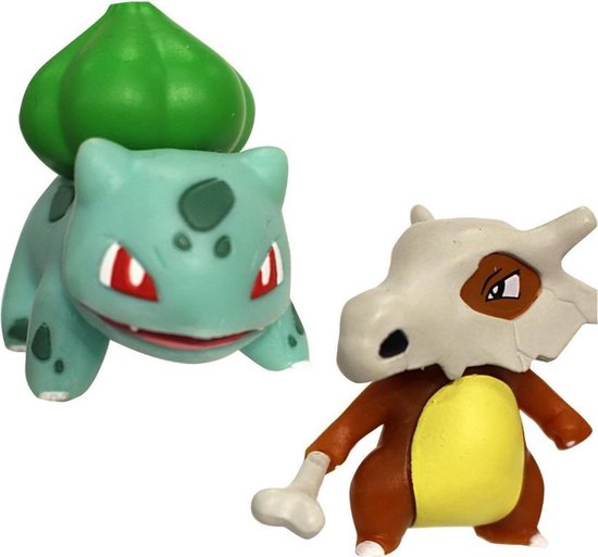 Pokémon Battle Figure Pack: Bulbasaur + Cubone | bol.com