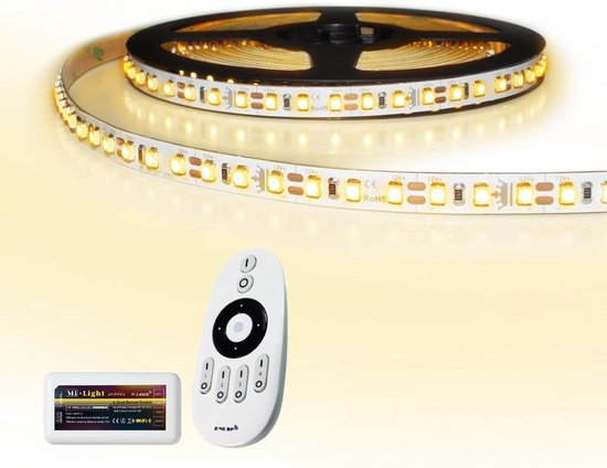 Led strip 3 meter Warm Wit Premium 360 Leds - Complete set | bol