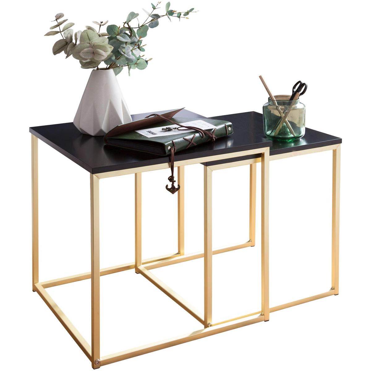 Nancy's Moderne Bijzettafels - Set van 2 - Bijzettafel - Tafeltje ...