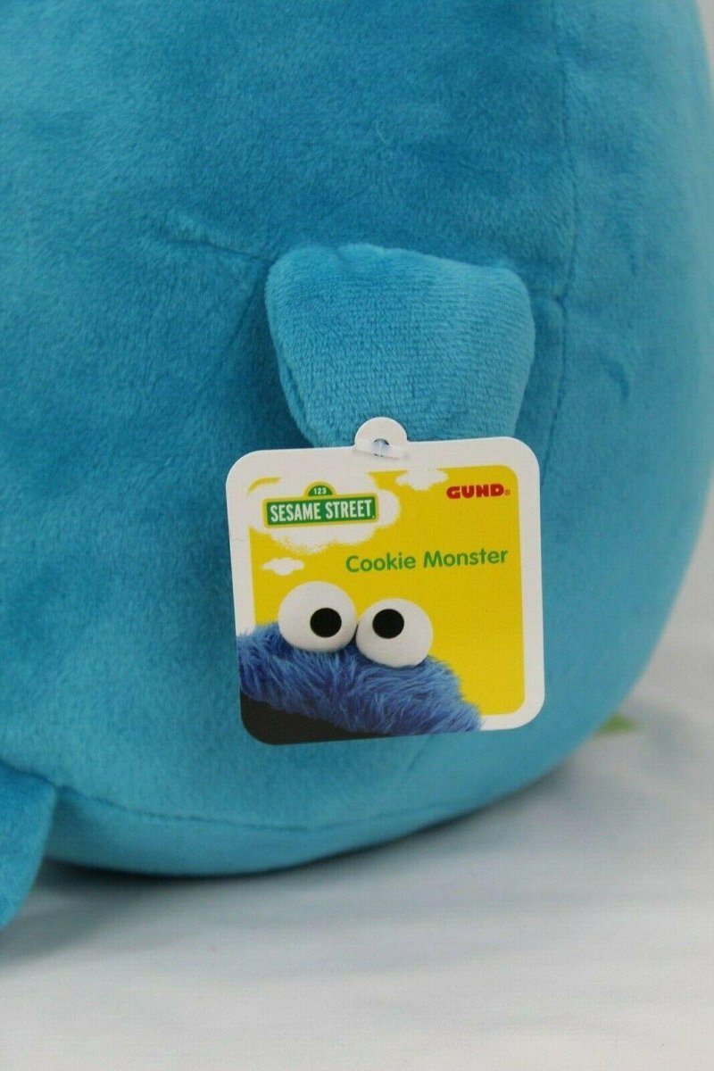 Cookie Monster Knuffel Groot 27x25cm | bol.com