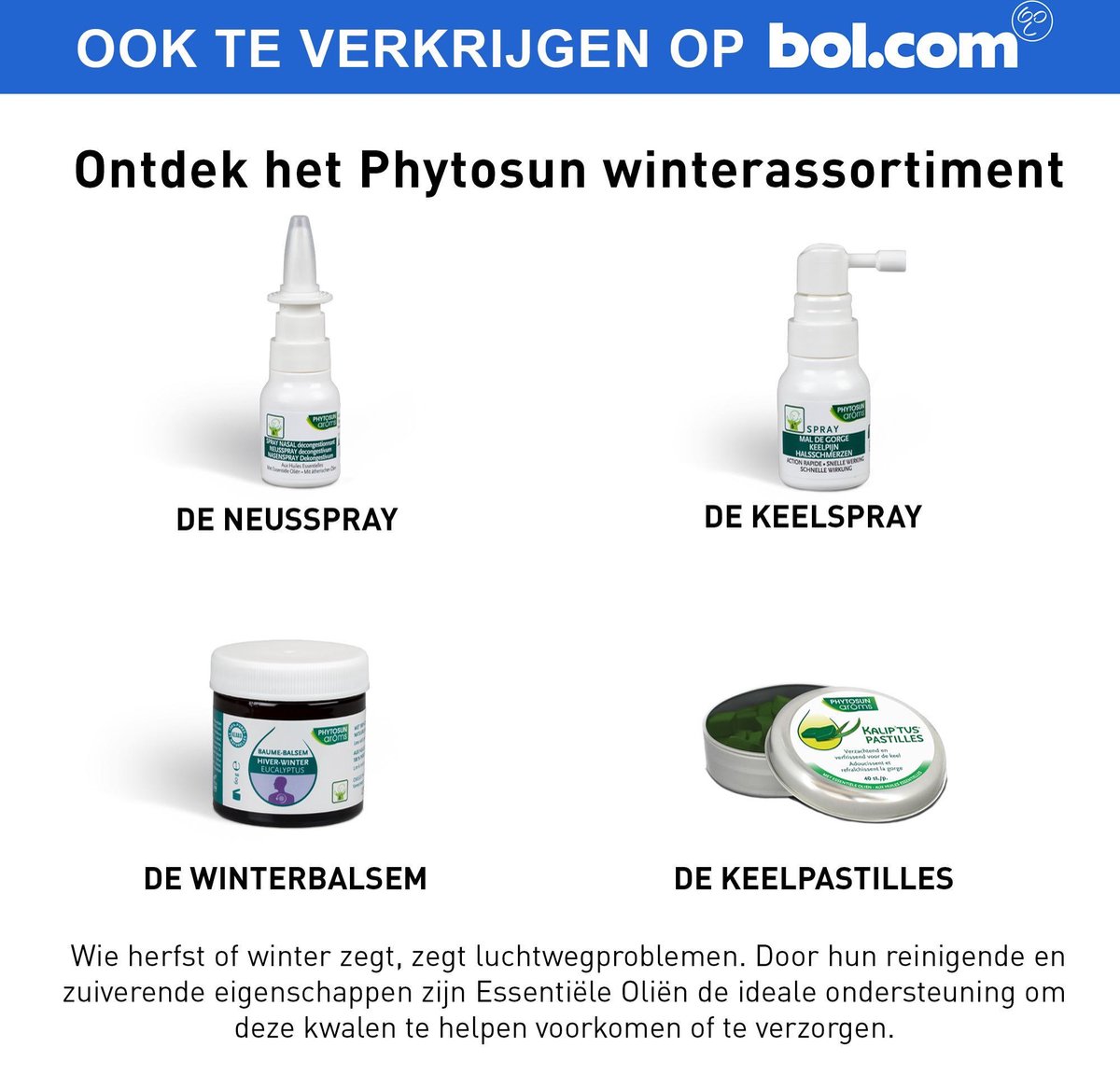 Phytosun Neusspray met Essentiële Olie – verstopte neus 20ml | bol.com
