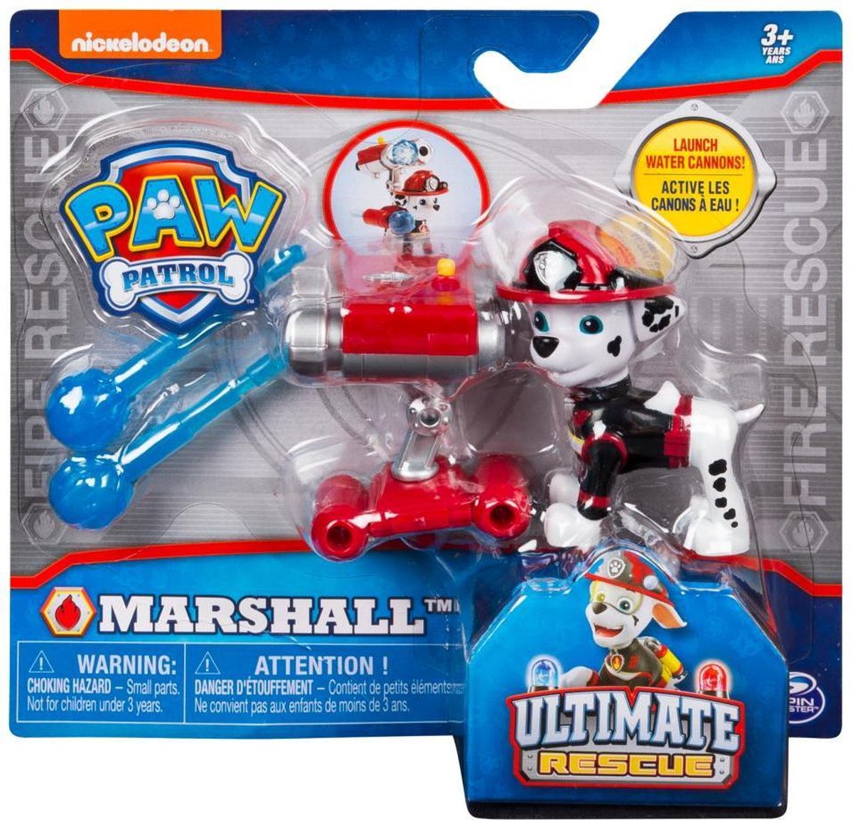 Paw Patrol Action Pack Pup Marshall Ultimate Rescue Water Cannon | bol.com