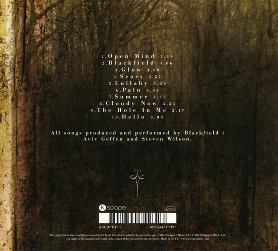 Blackfield, Blackfield | CD (album) | Muziek | bol