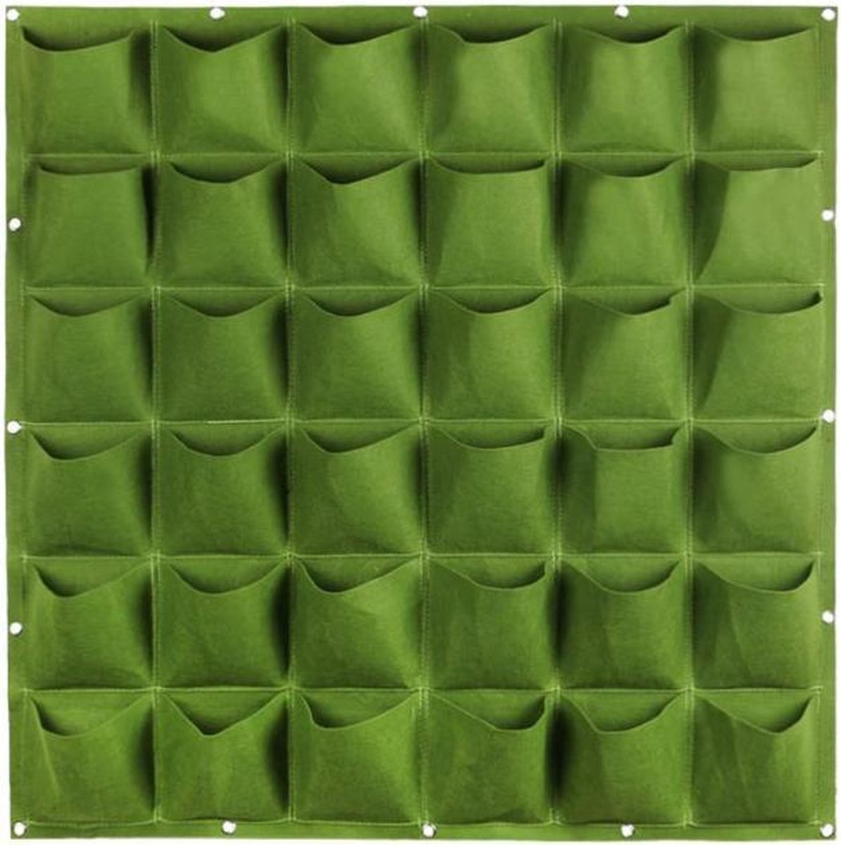 Verticale tuin 36 plantzakken - Groen - Vilt | bol.com