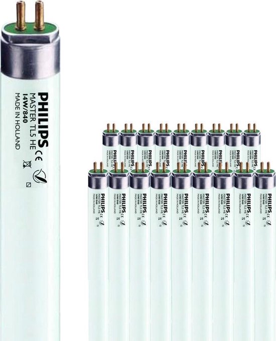 Voordeelpak 40x Philips MASTER TL5 HE 14W/840 1SL/20 | bol.com