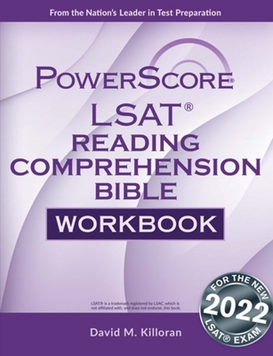 Powerscore LSAT Reading Comprehension Bible Workbook | 9780984658350 ...