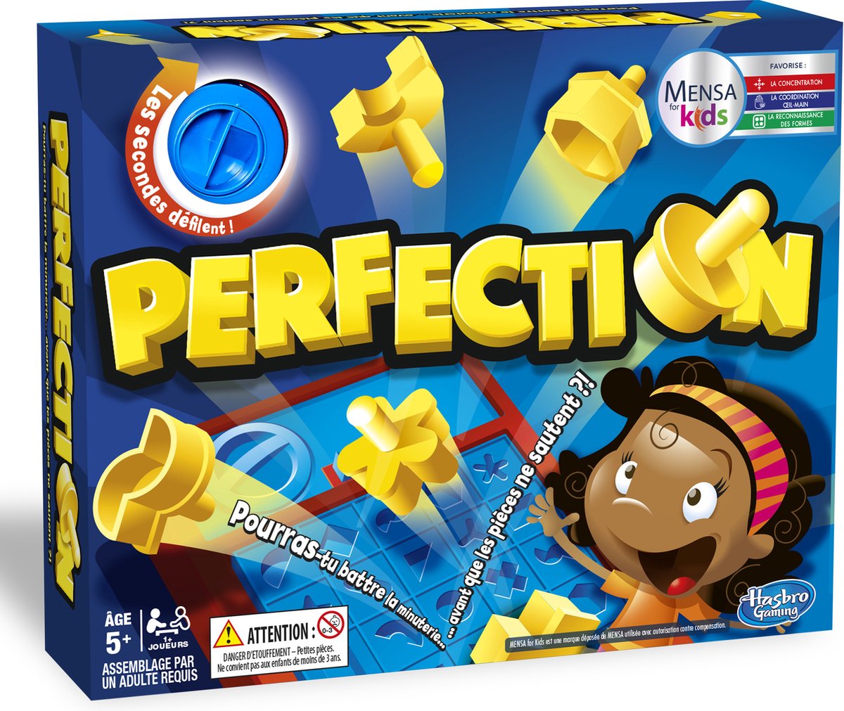 Hasbro C04321010 educatief bordspel | Perfection | Games | bol.com