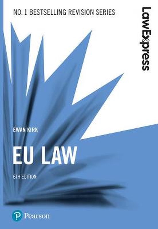 Law Express- Law Express: EU Law, 6th edition | 9781292210186 | Ewan ...