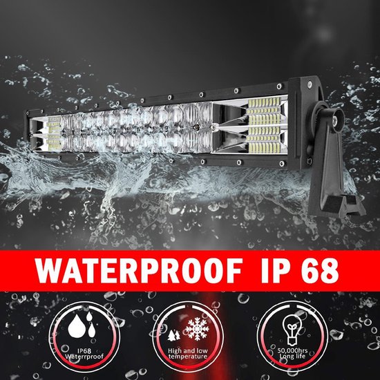 Gebogen LED-balk | LED-lichtbalk | LED-werklamp | Offroad Barra Light ...