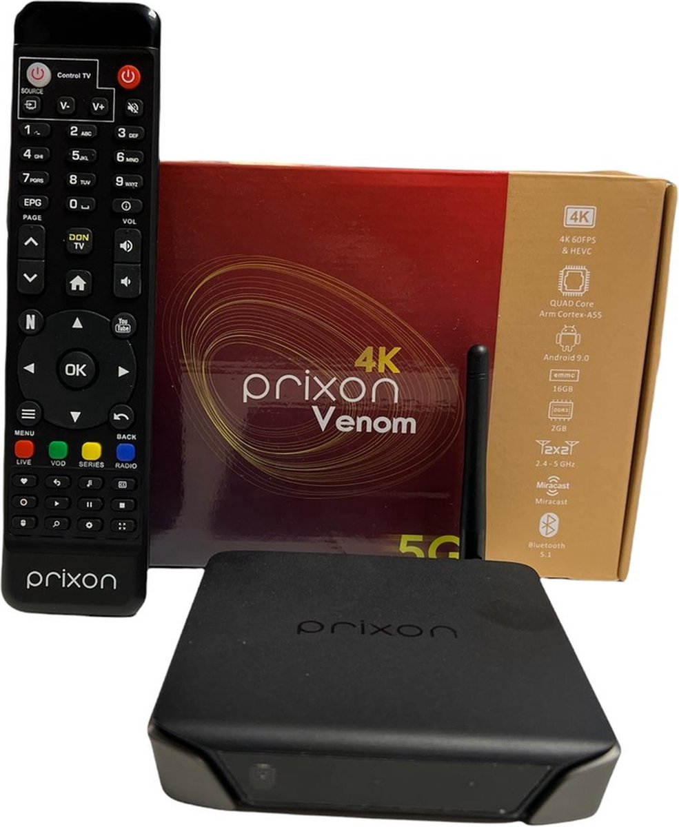 Prixon Venom 5G 4K - OTT Box | bol