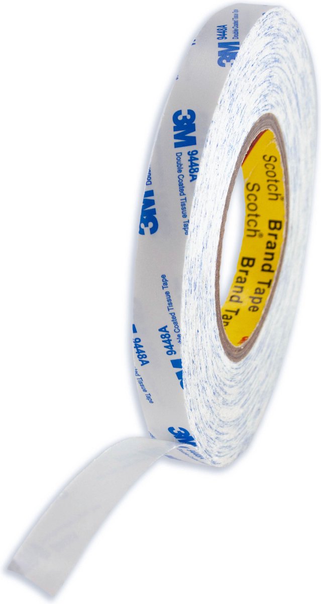 Dubbelzijdig Tape - Dubbelzijdig Plakband - Extra Sterk - Transparant - 50m x 15mm | bol