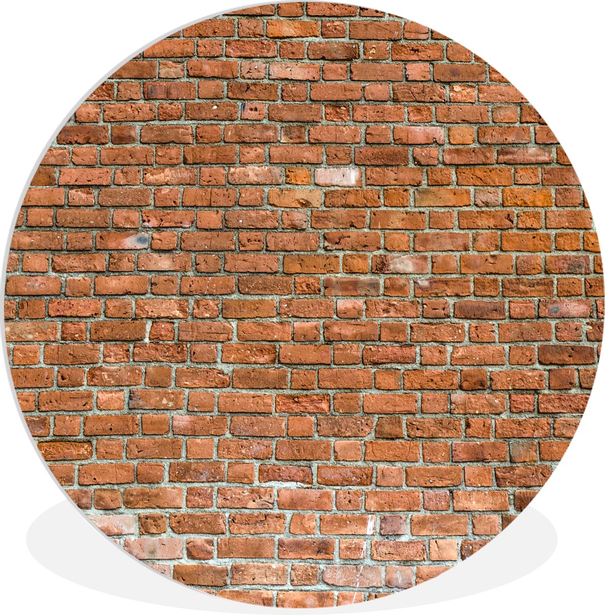 Wall Circle - Wall Circle Indoor - Brique - Mur - Pierres - ⌀ 60 cm ...