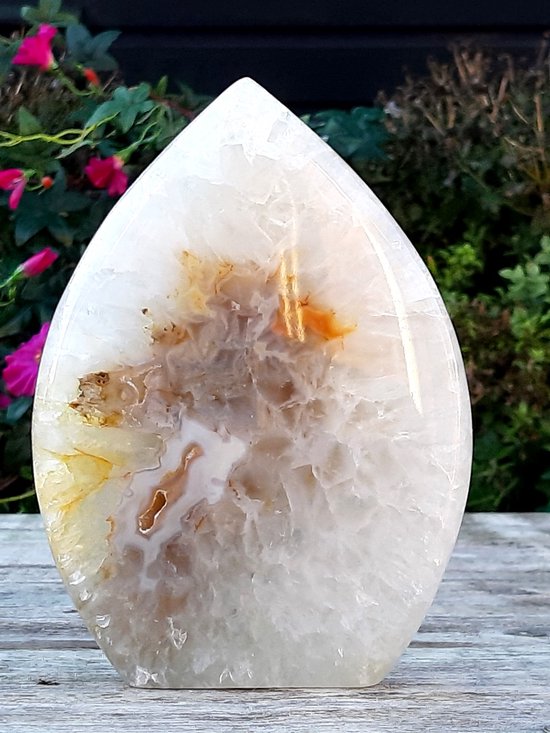 Decoratief edelsteen Agaat vlam - 765 gram | bol.com