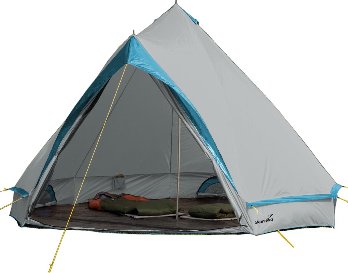 Skandika Comanche Tipi Tent – Tipi – Teepee – Campingtent – Voor 8 ...