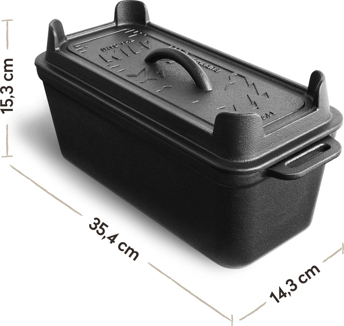 Burnhard Gietijzeren Broodpan 3,5 l - Broodbakvorm | bol.com