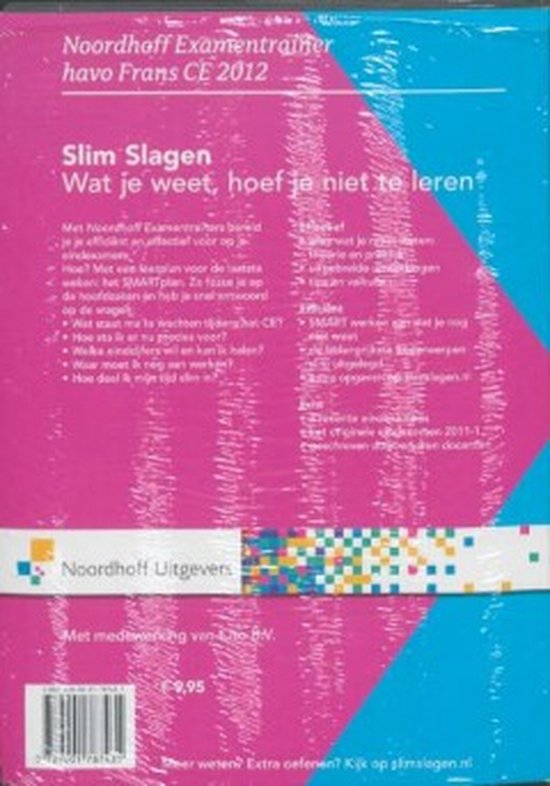 Noordhoff Examentrainer / Havo Frans Ce 2012 | 9789001787431 | Nelly ...