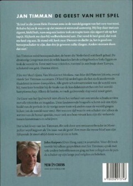 Jan Timman - De Biografie - Schaakboek, John Kuipers | 9789056913748 ...
