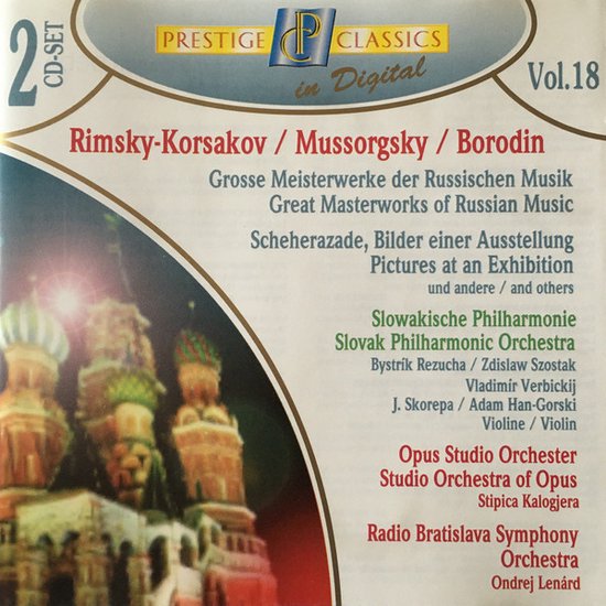 Rimsky-Korsakov / Mussorgsky / Borodin - Vol 18, various artists | CD (album) | Muziek | bol