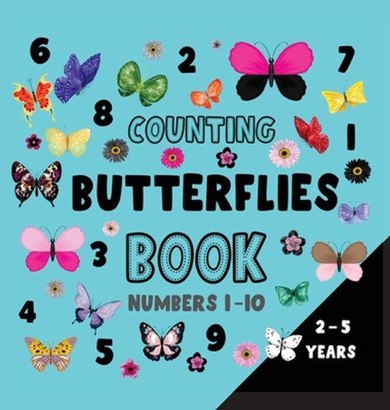 Counting butterflies book numbers 1-10, Dagna Banas | 9788367106252 ...