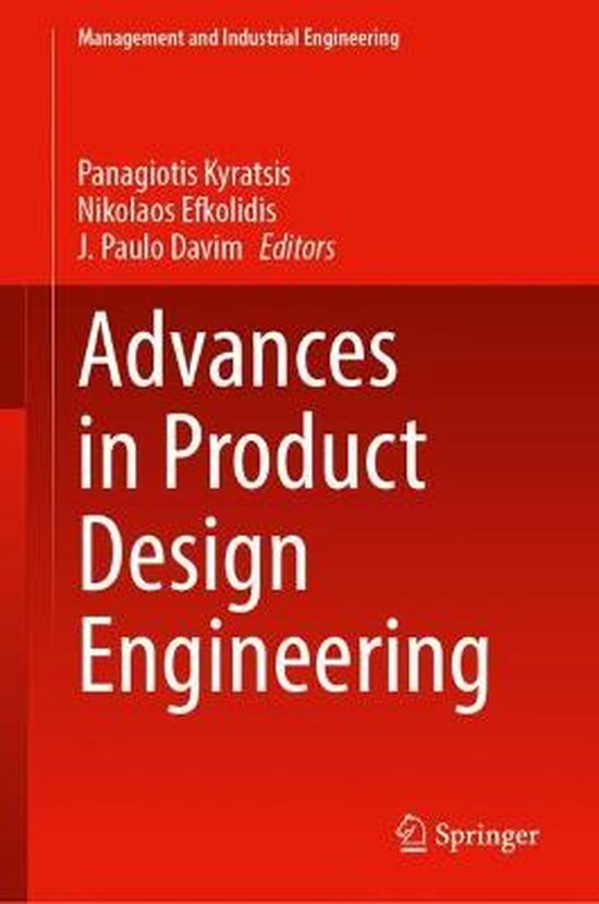 Management and Industrial Engineering- Advances in Product Design Engineering |... | bol.com