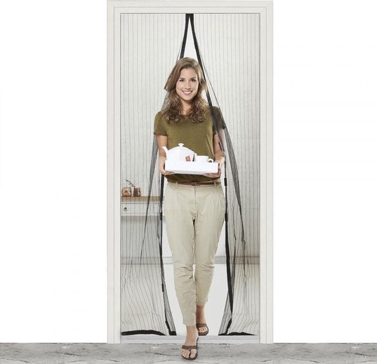 Magnetische Deurhor - 2 stuks 210cm x 50 cm - Insecten hor ...