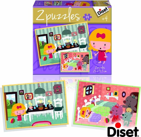 Diset 69963 puzzel 2 stuk(s) | bol