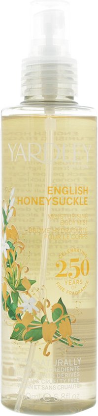 Yardley English Honeysuckle Body Mist 200ml | bol.com