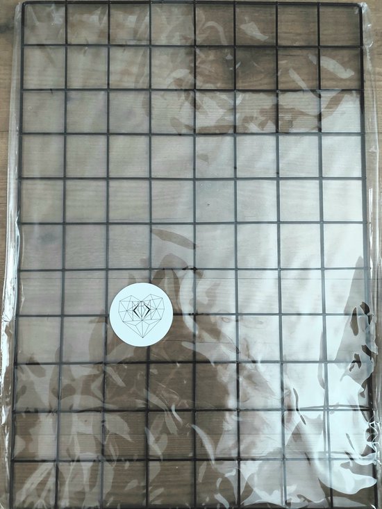 Wandrek Metaal, Fotorek, Memobord, Wandrek Foto's 80x50 cm Zwart | bol.com