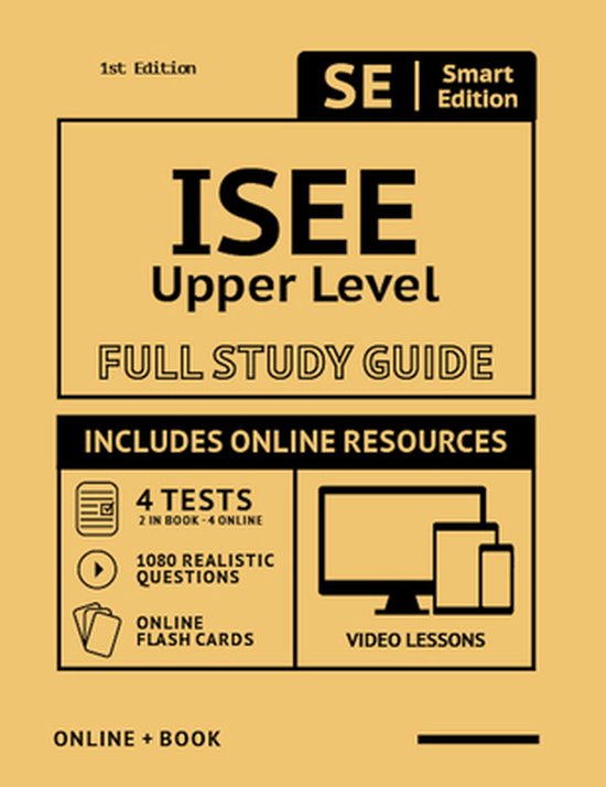 ISEE Upper Level Full Study Guide 2nd Edition | 9781949147513 | Boeken ...