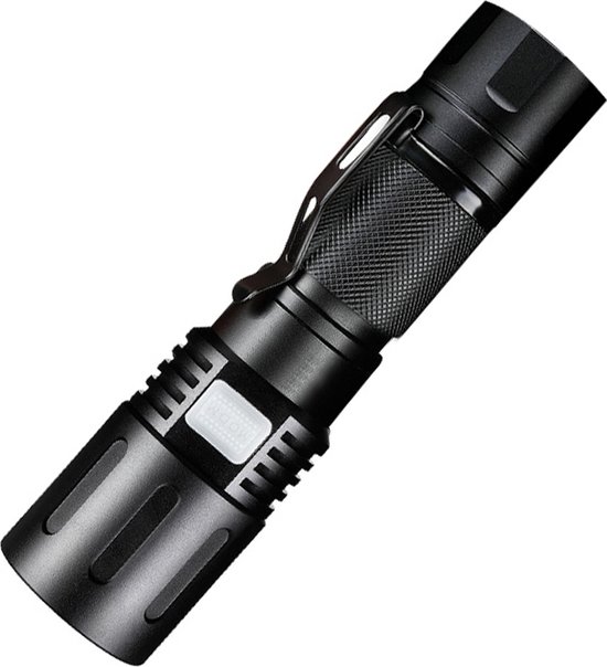 Zaklamp Led - Oplaadbaar - Met accu - zwart - 5000K - 36W | bol.com