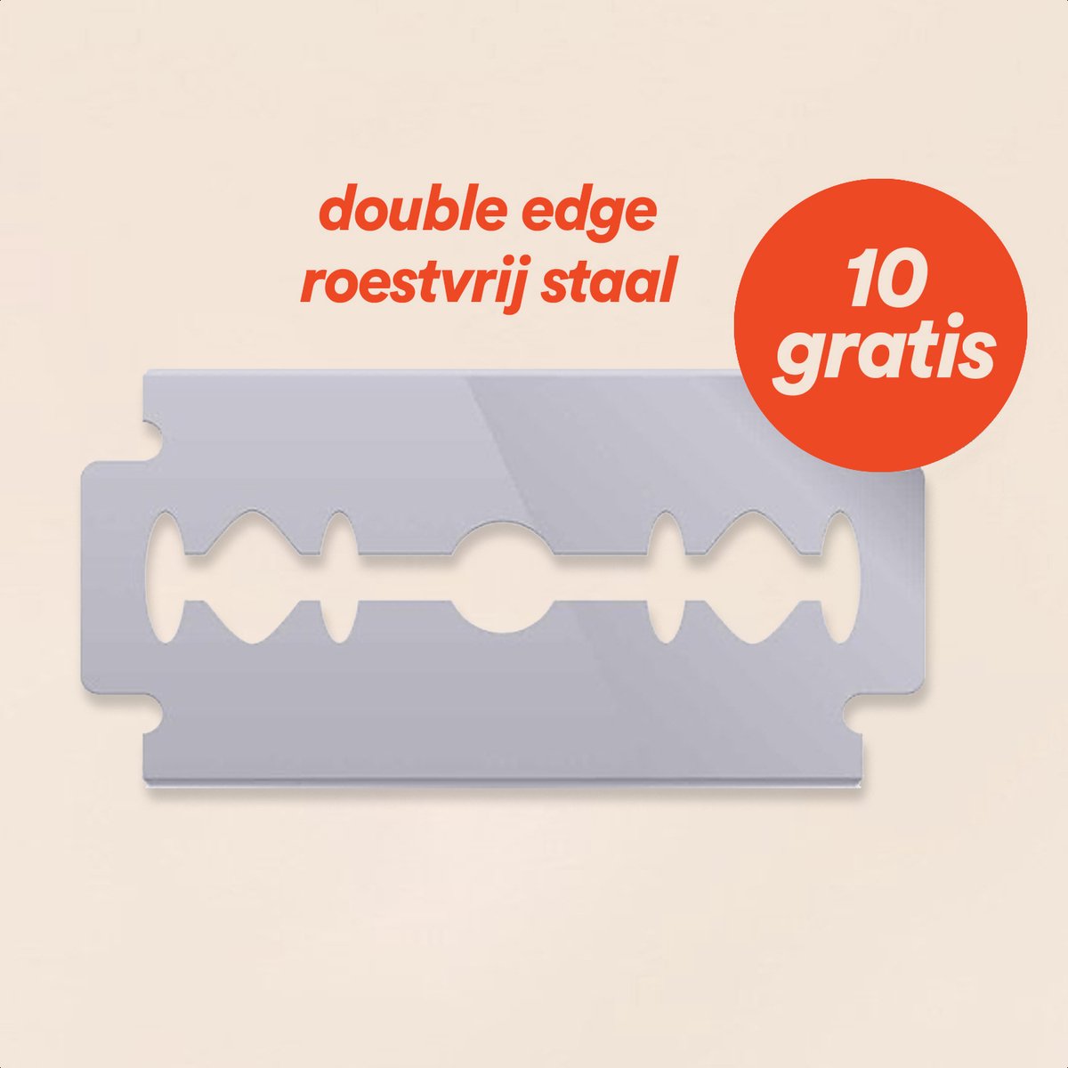 Safety Razor Rose gold Double Edge- Single Blade Scheermes Voor Vrouwen ...