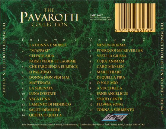 Luciano Pavarotti – The Pavarotti Collection (2-CD), Luciano Pavarotti ...