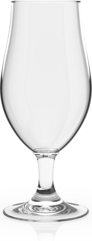 4x Bierglas Mister Gustav | Premium Kunststof Bierglazen | bol