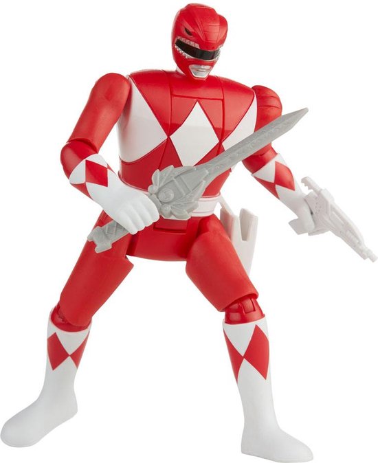 Mighty Morphin Power Rangers Retro-Morphin Red Ranger Jason 10cm | bol.com