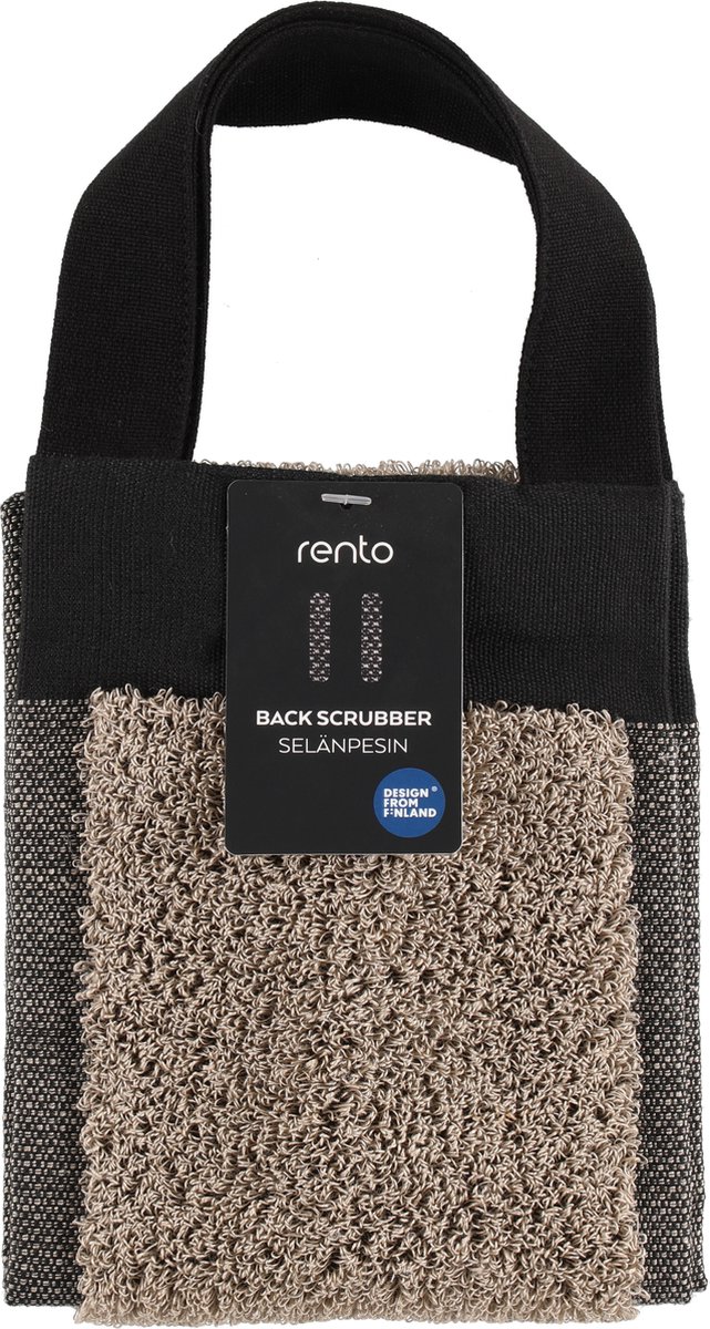 Rento Rugwasser - linnen badstof - incl. handgrepen (70x14cm) | bol.com