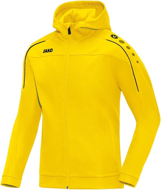 Jako - Hooded Jacket Classico - Jas met kap Classico - S - Geel | bol