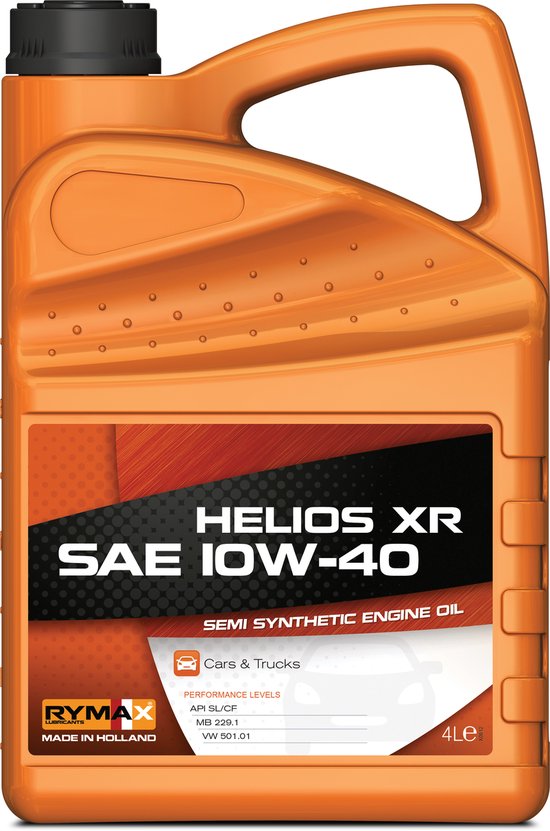 Rymax Helios XR SAE 10W/40 Motorolie | Engine Oil | Inclusief trechter ...
