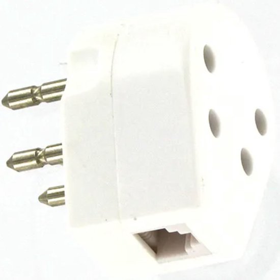 Kopp telefoon tussenstekker modulair | voor telefoonsnoer met rj11 ...