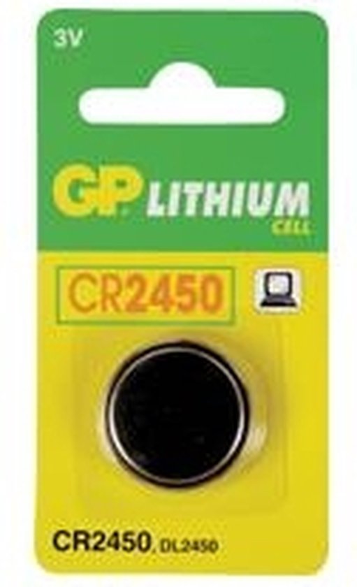 GP Batteries Knoopcel CR2450 Lituim 3V | bol.com