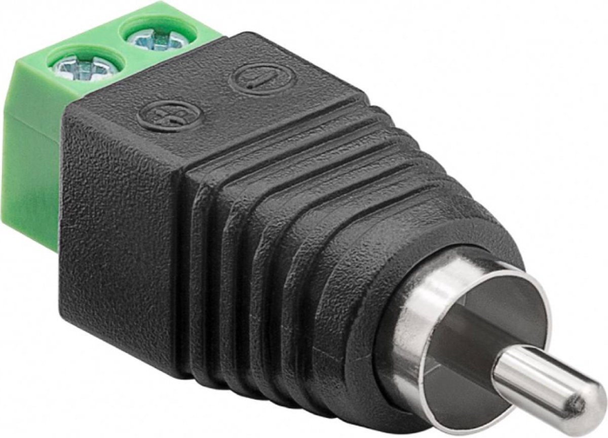 Schroefbare Mono Tulp (m) Connector - Zwart | bol
