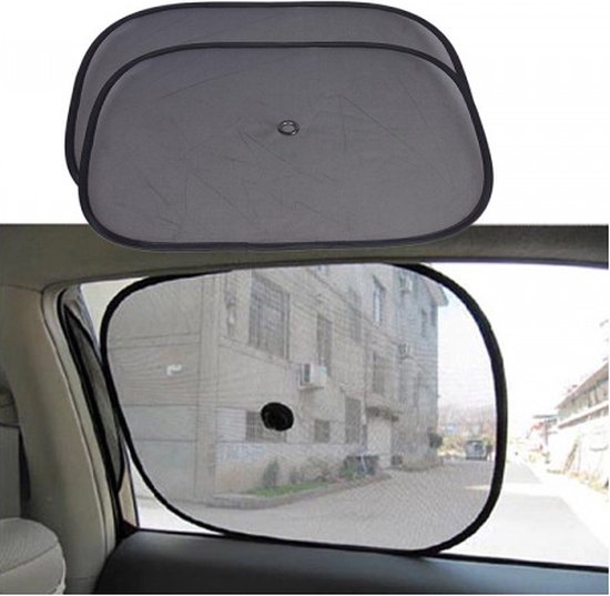 Zonnescherm Auto - Zonwering - Zijruit - UV Protectie - 2 Stuks | bol