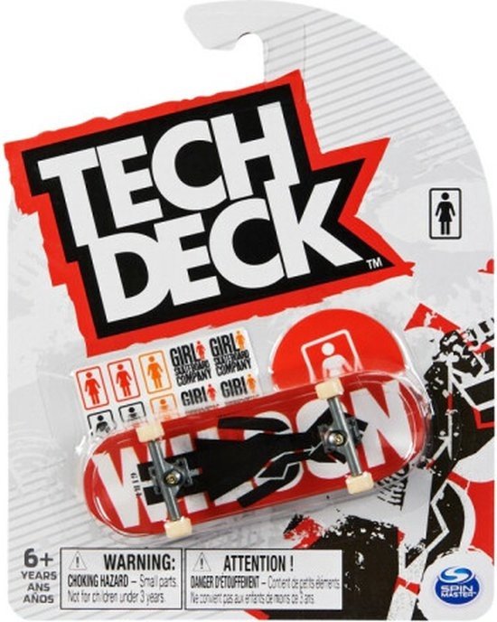 Tech Deck Single Pack 96mm Fingerboard - Girl Jeron Wilson | bol