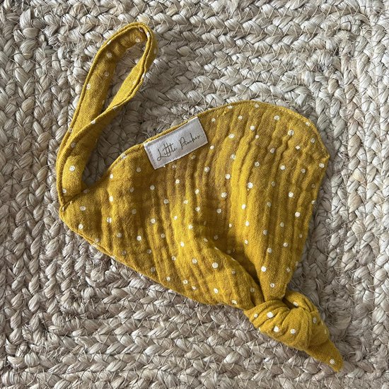 Little Peaches - Speendoekje gele stip | bol