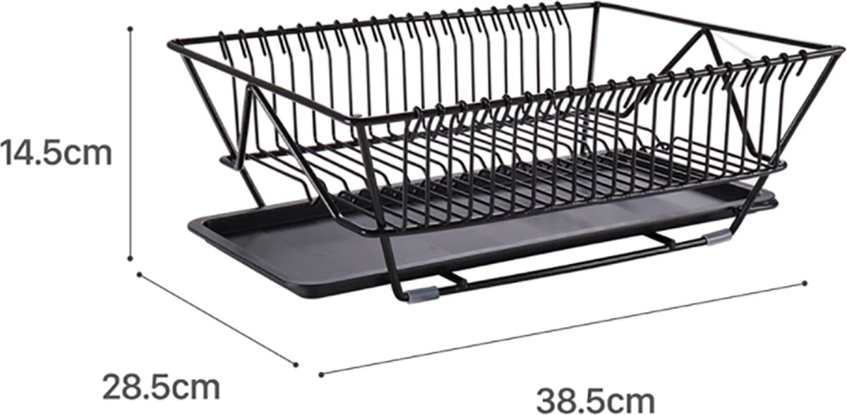 Afwas Afdruiprek - Droogrek Met Lekbak - Druiprek - Afwasrek - Voor ...